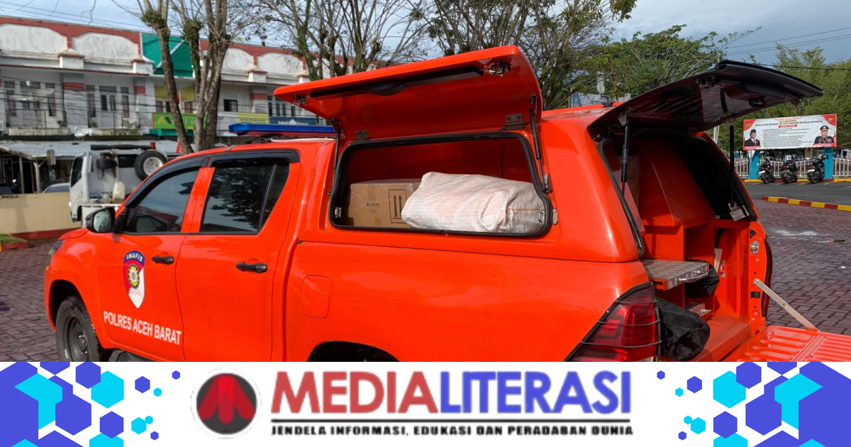 Polres Aceh Barat Terima Kendaraan Dinas Inafis Beserta Perlengkapannya ...